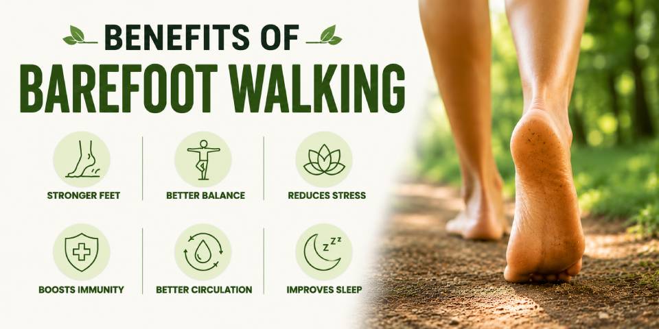 Benefits of Barefoot Walking - Kalpataru Ayurved Chikitsalaya™